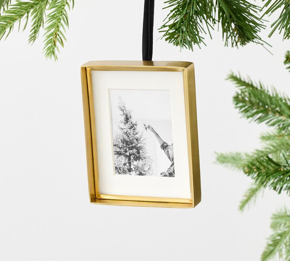Stowe Frame Bauble | Pottery Barn UK